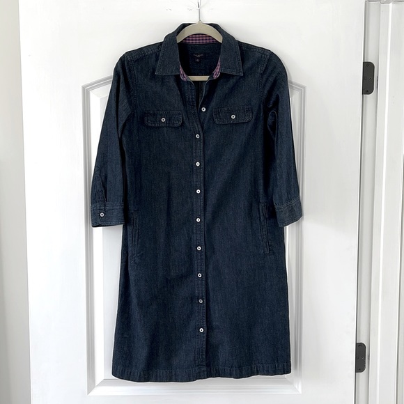Talbots | Dresses | Talbots Denim Shift Dress | Poshmark